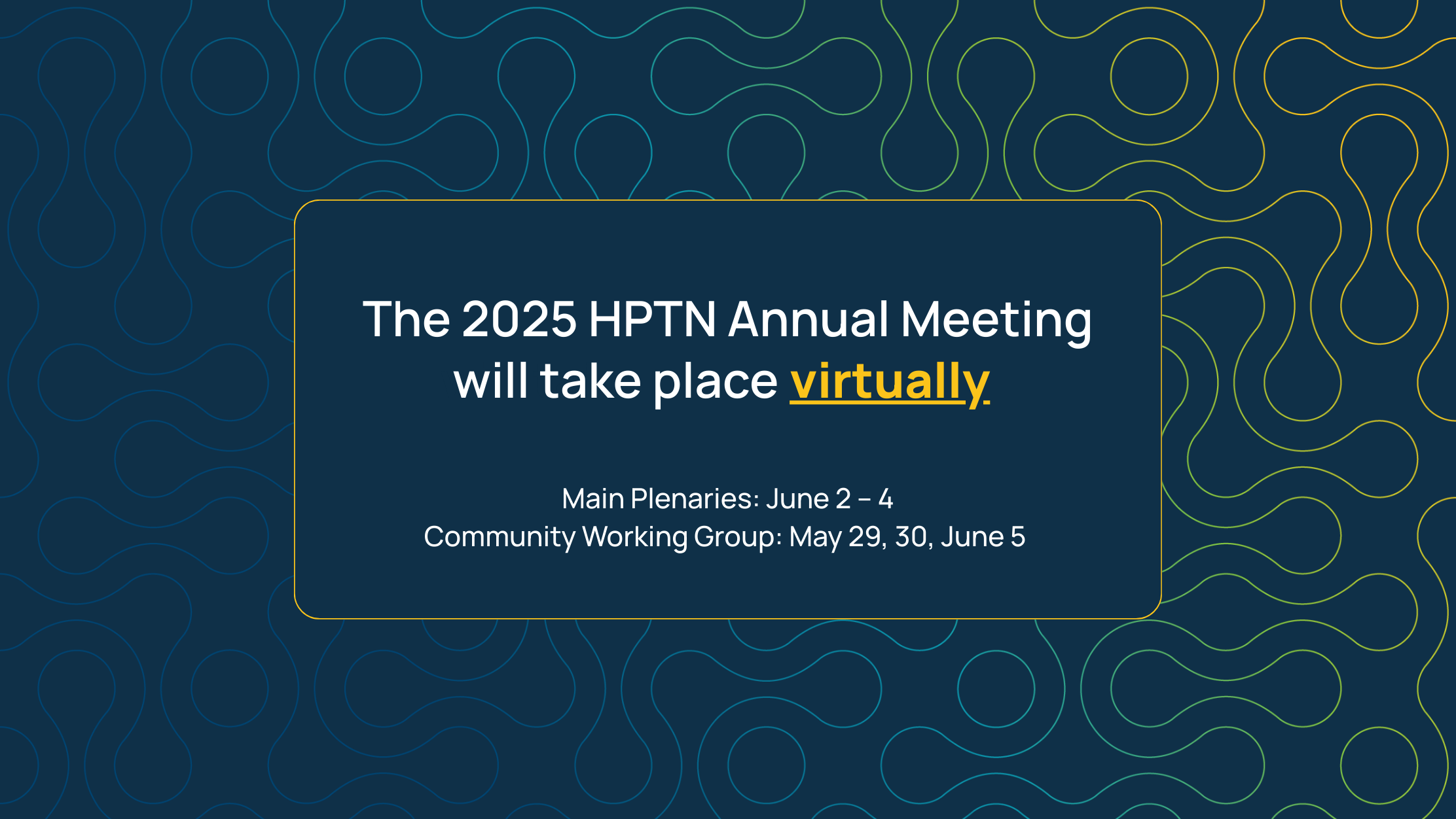 HPTN | The HIV Prevention Trials Network