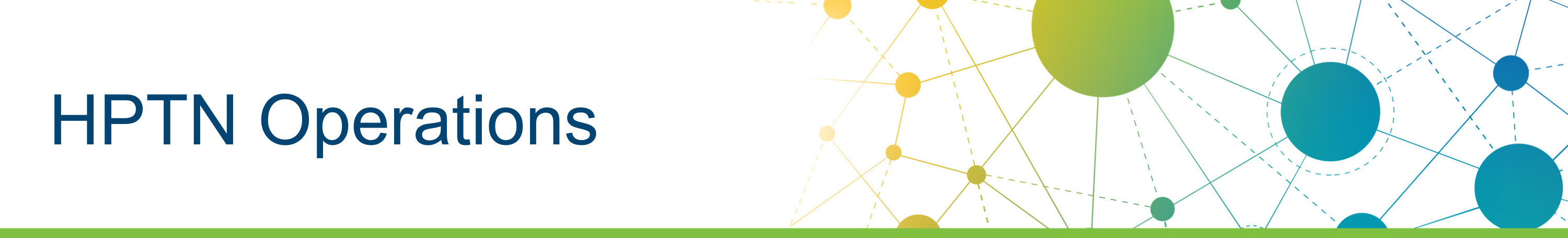 HPTN Operations | The HIV Prevention Trials Network